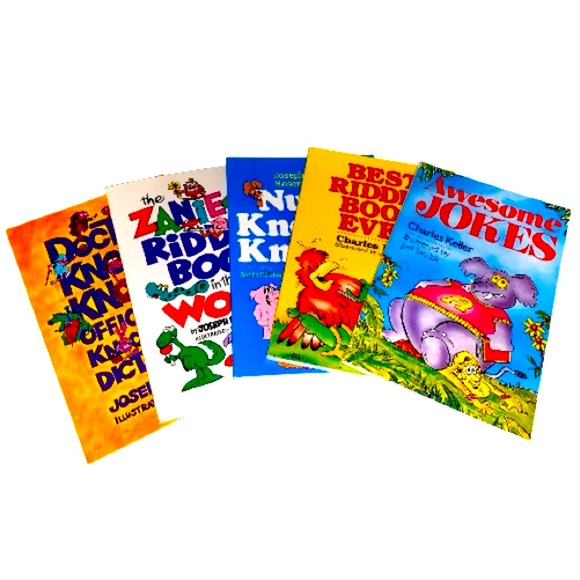 Sterling Publisher | Toys | New Bundle Of 5 Books Joke Riddles That ...
